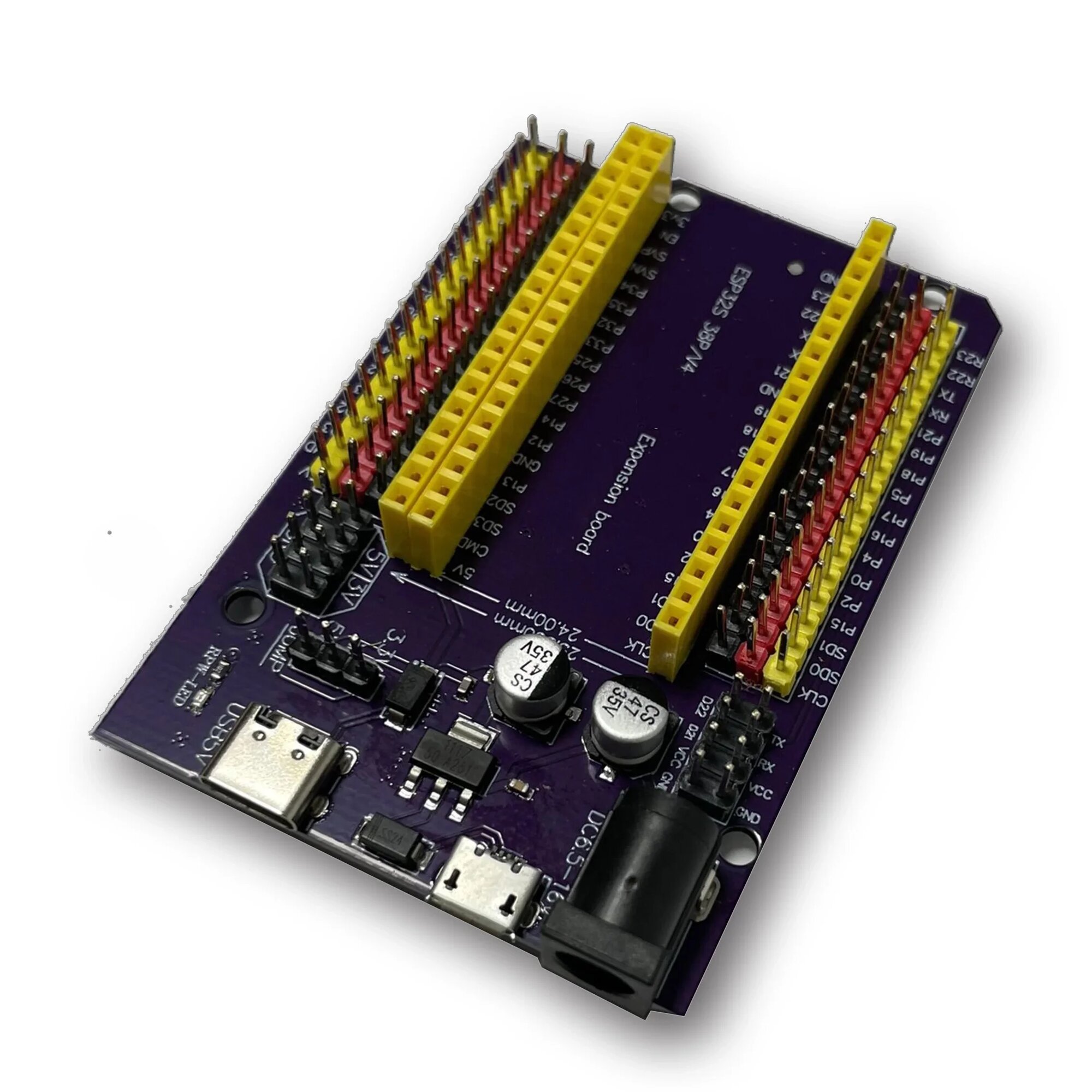 Детская плата ESP32, разветвитель с поддержкой USB и MICRO USB, может быть оснащен стандартом CP2102, зеркальная Плата расширения
