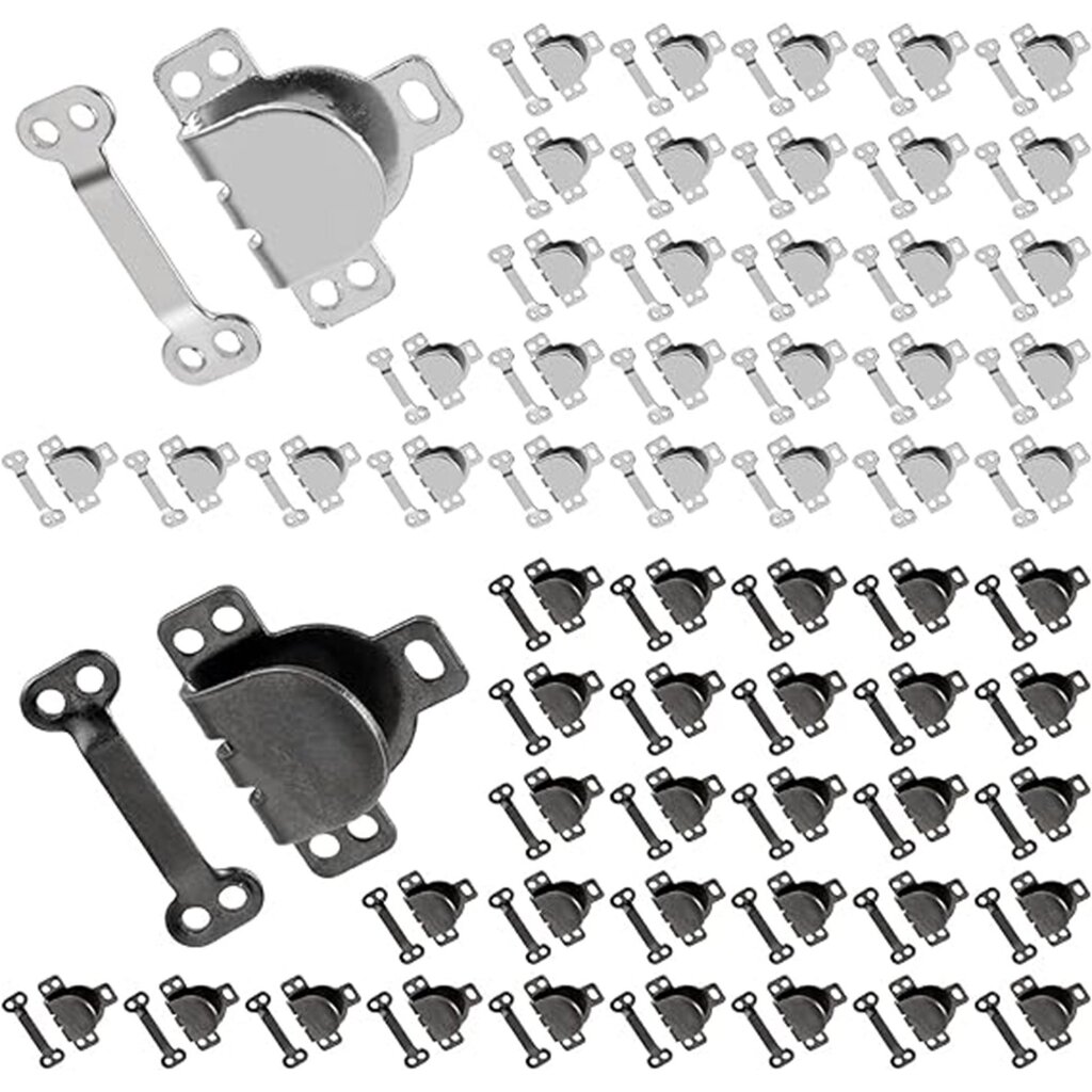 60 Пар Застежек-крючков из нержавеющей Стали, Пришиваемых к Брюкам, Поясные Застежки Для Брюк, Юбок, Бюстгальтеров, Рубашек