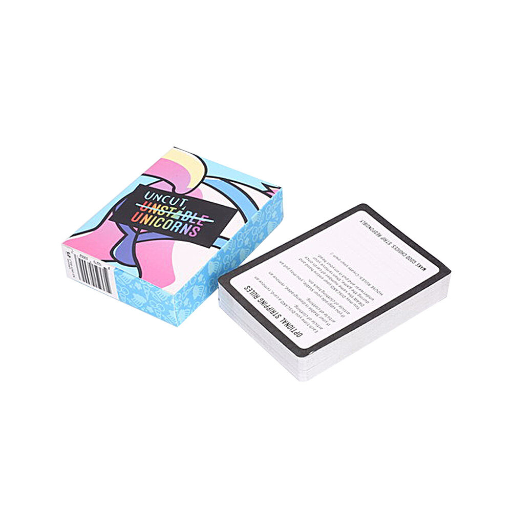 Настольная карточная игра Unstable UNCUT Дополнение Семейное развлечение Головоломка Обучающие игры для детей и взрослых