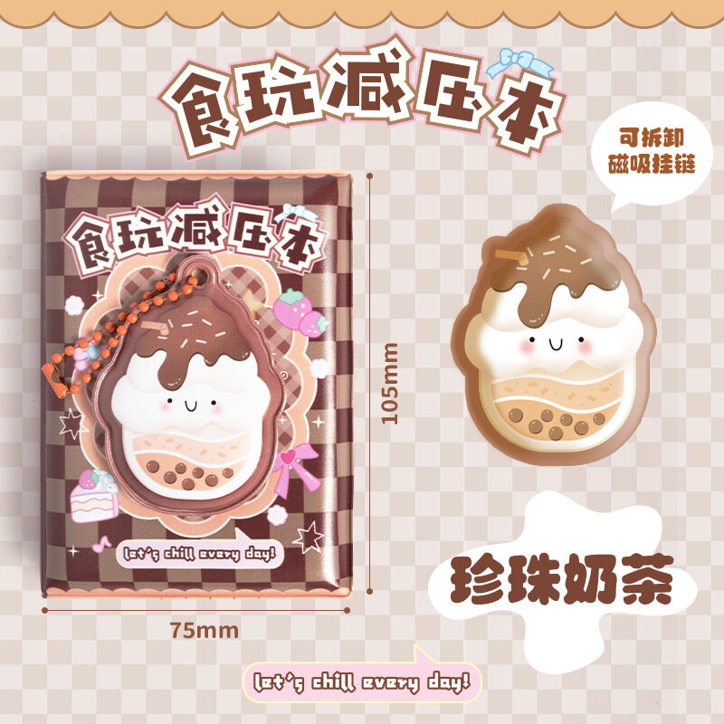 Облегчение стресса, мягкий блокнот, липкие заметки, блокнот для записей, детские мультяшные мини-заметки, игрушка для сжимания, портативный оптовый