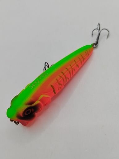 Воблер поппер Columbia Sexy Pop 60SP 75мм 9гр, поверхностный поппер на хищную рыбу