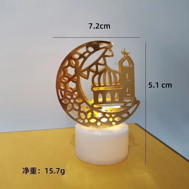 Свеча LED "Большой Лунный Замок", 7.2x5.1 см, 15.7г