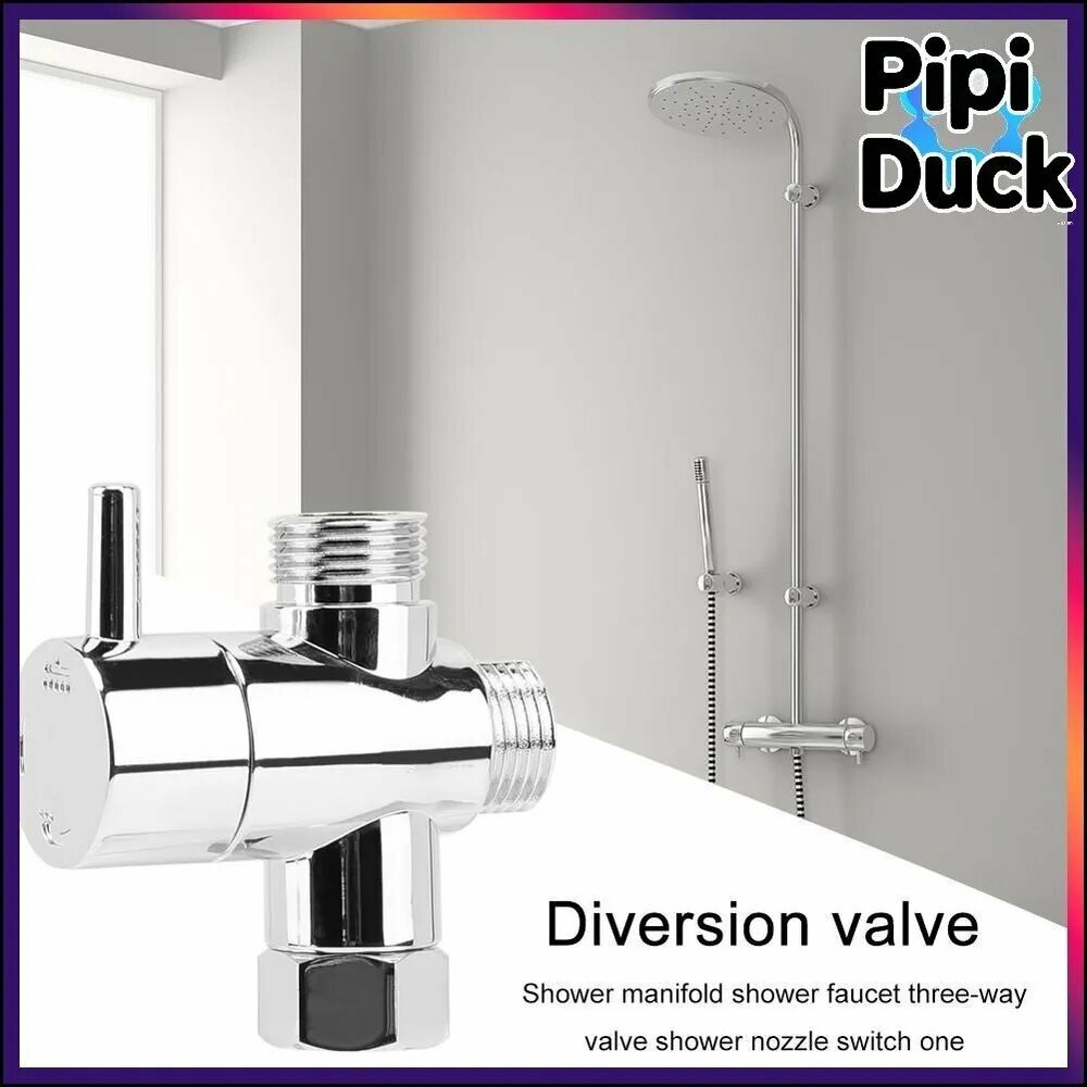 Переключатель дивертора душевой лейки, дивертор, Подходит для ванных комнат-новинка
