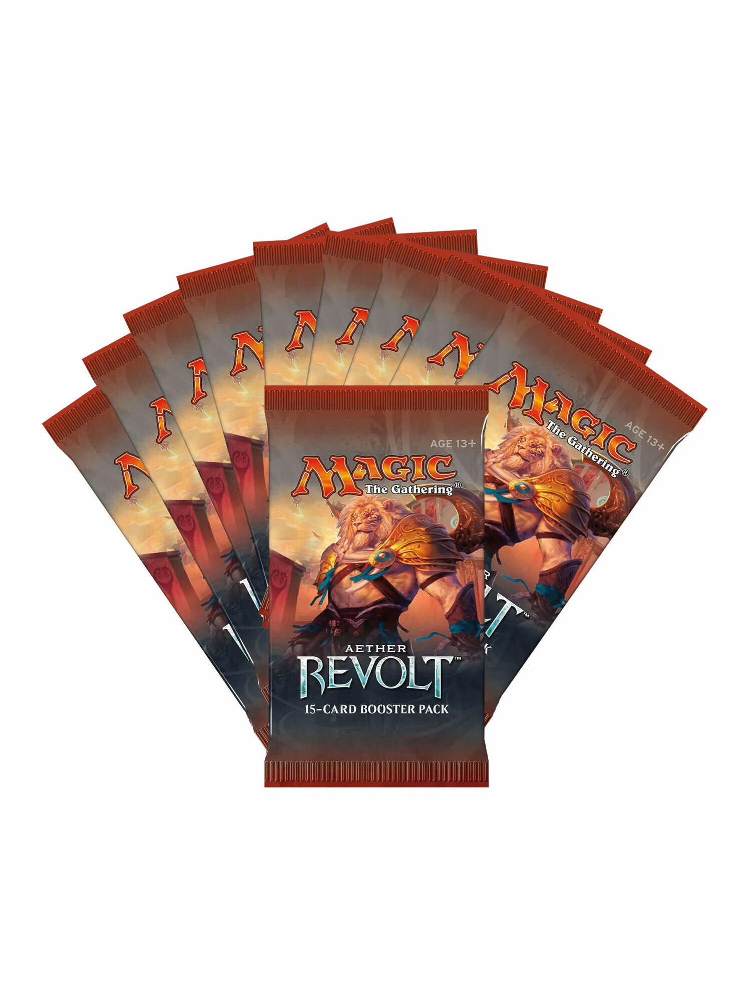 Magic The Gathering: 10 бустеров MTG издания Aether Revolt на английском