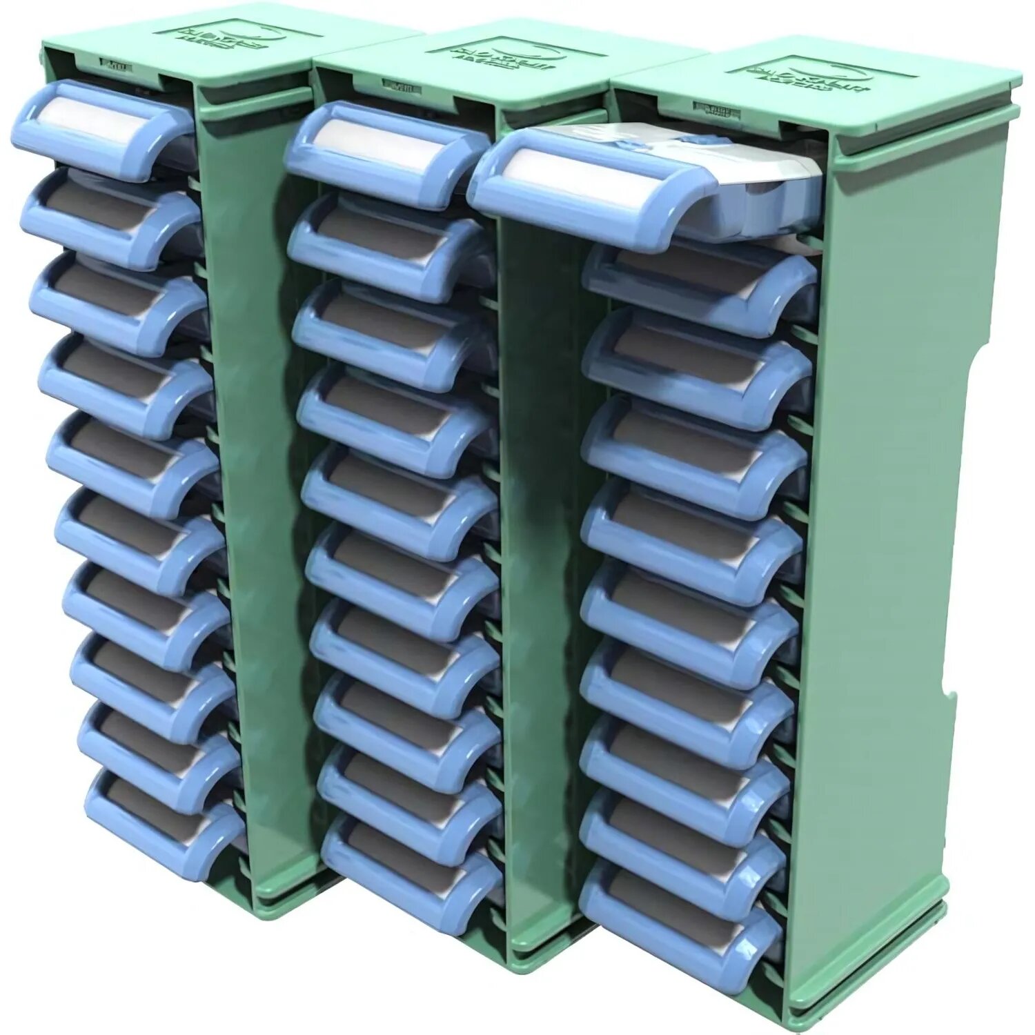 Кассетница+10 таблетниц (комплект) кронт