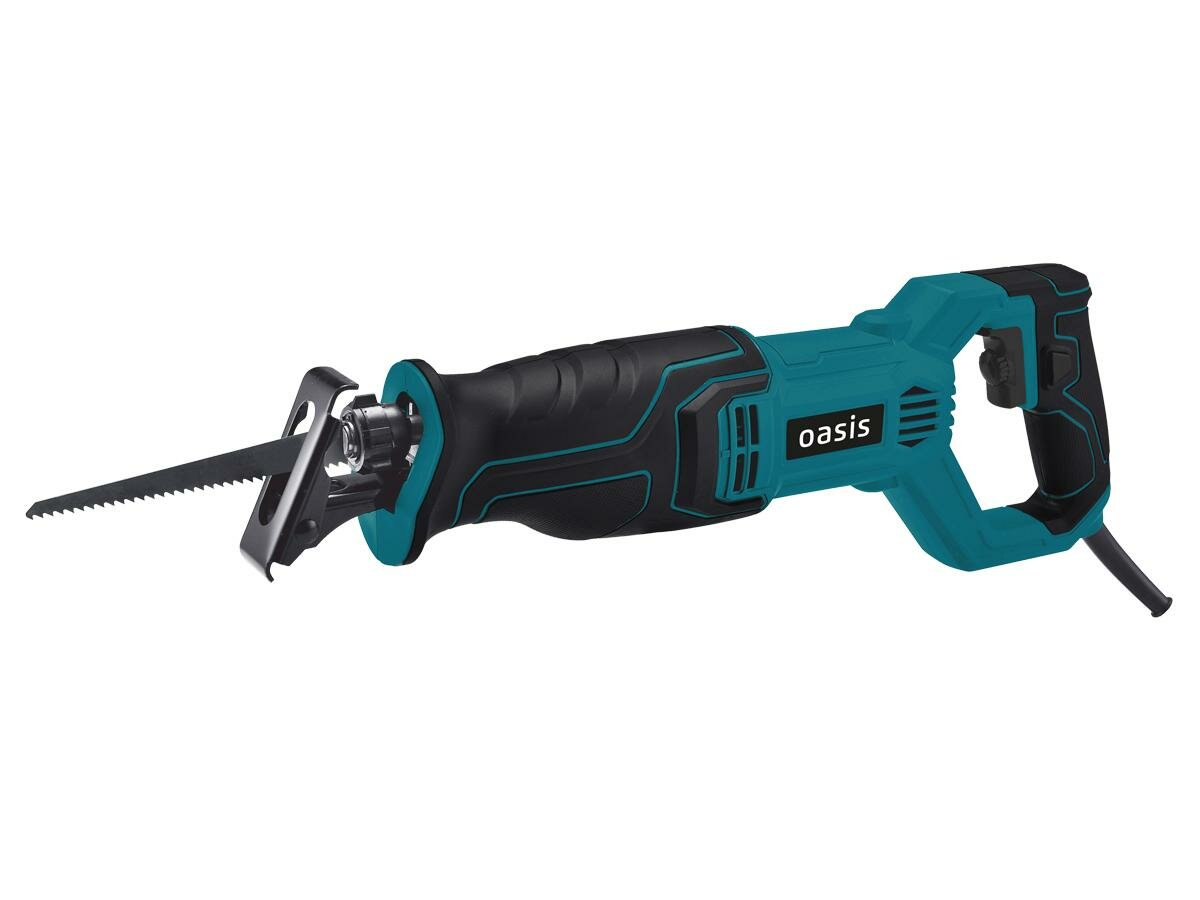 Пила сабельная 1100ВТ 0-2300 ХОД/МИН 20ММ ХОД пильн. Полотна ВЕС 2.3КГ OASIS