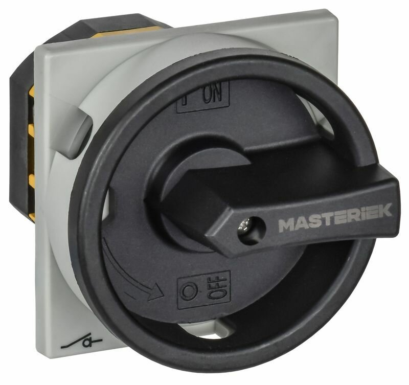 Переключатель кулачковый 10А (сх. 54) закрытая рукоятка IEK MI-CS11-010-054