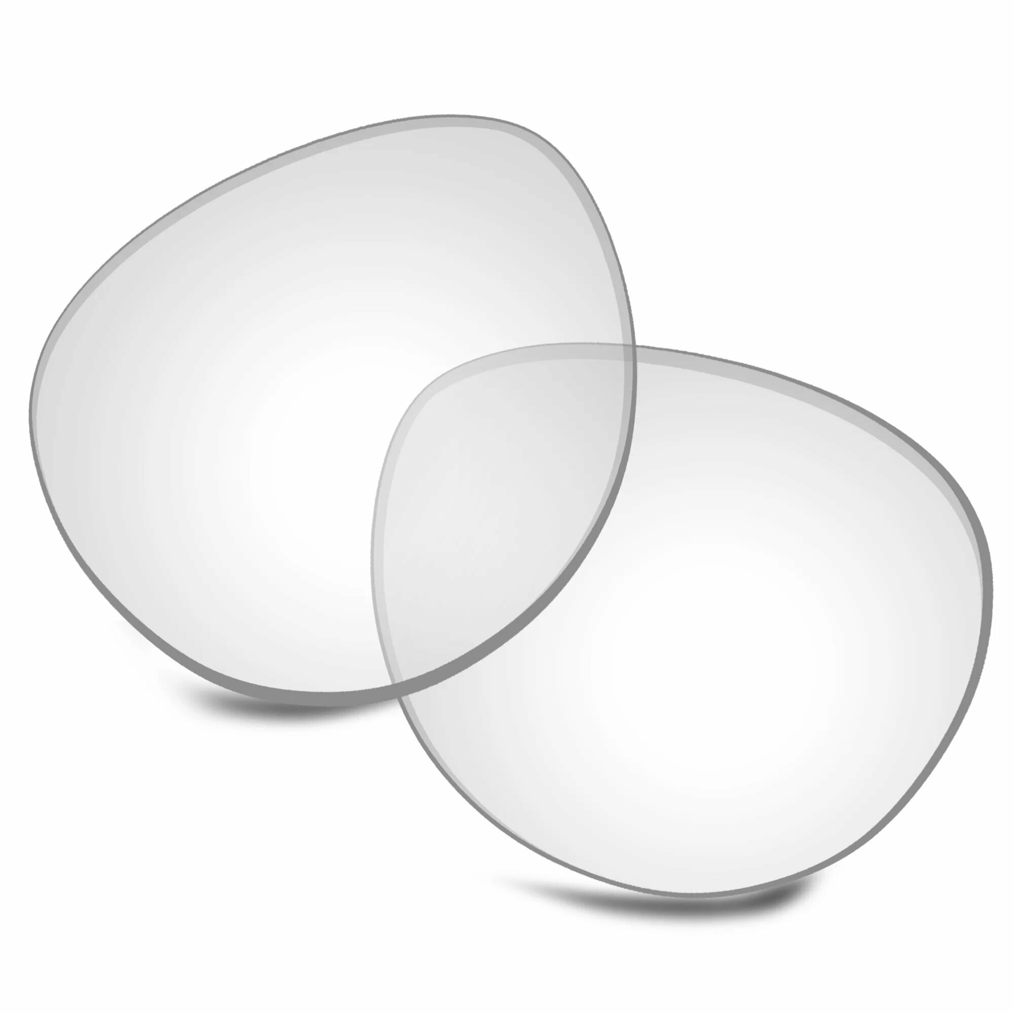 Сменные поляризационные линзы Bwake для Ray-Ban Meta Headliner Clear, Белый