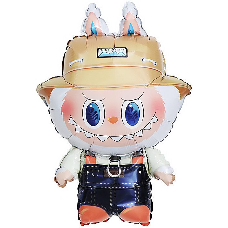 Воздушный шар из фольги. Фигура, Плюшевый эльф в комбинезоне (35'/89 см, CHN)