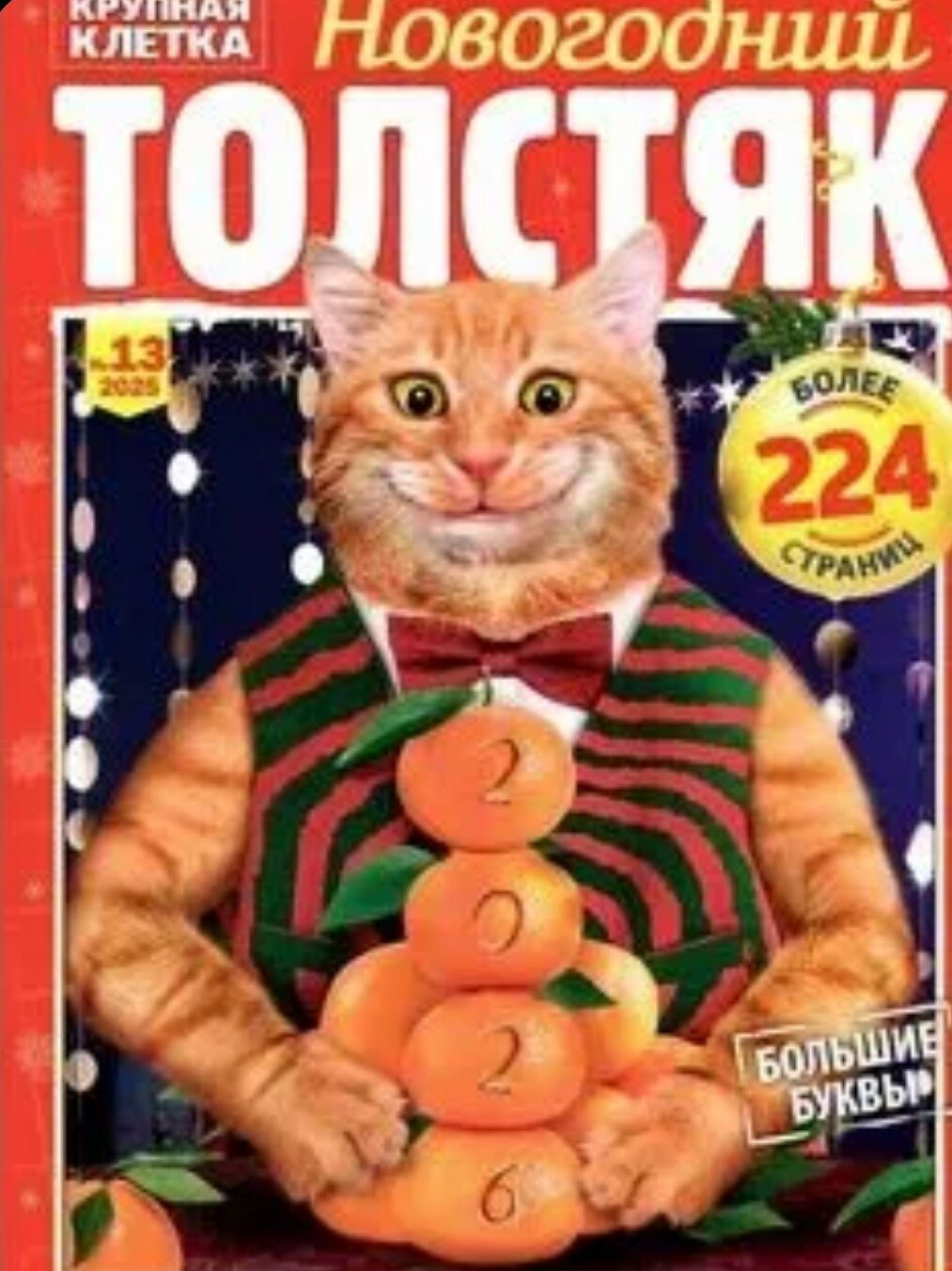 Сканворд Толстяк 13 2025