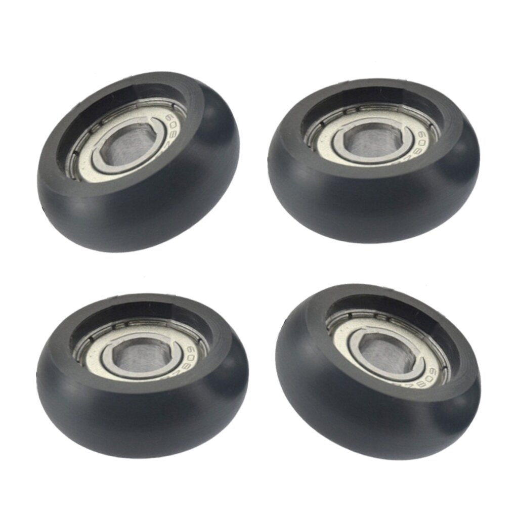 4 раздвижные двери и окна домашняя дорожка для фитнеса Оборудование для пилатеса шкивный ремень с резиновым покрытием прижимное колесо-φ32 * φ8 *12L