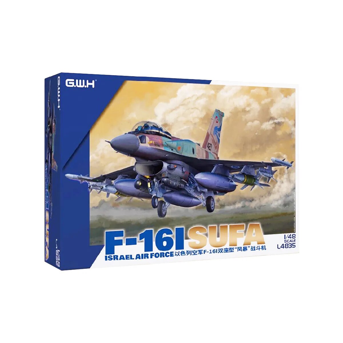 Great Wall Hobby модель F-16I SUFA Storm 1:48