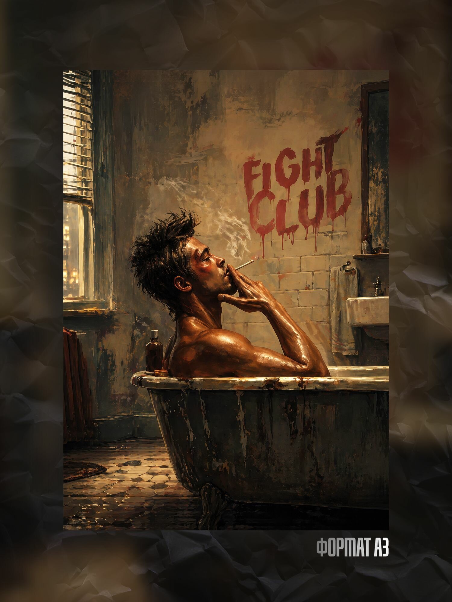 Постер Бойцовский клуб, Flight Club