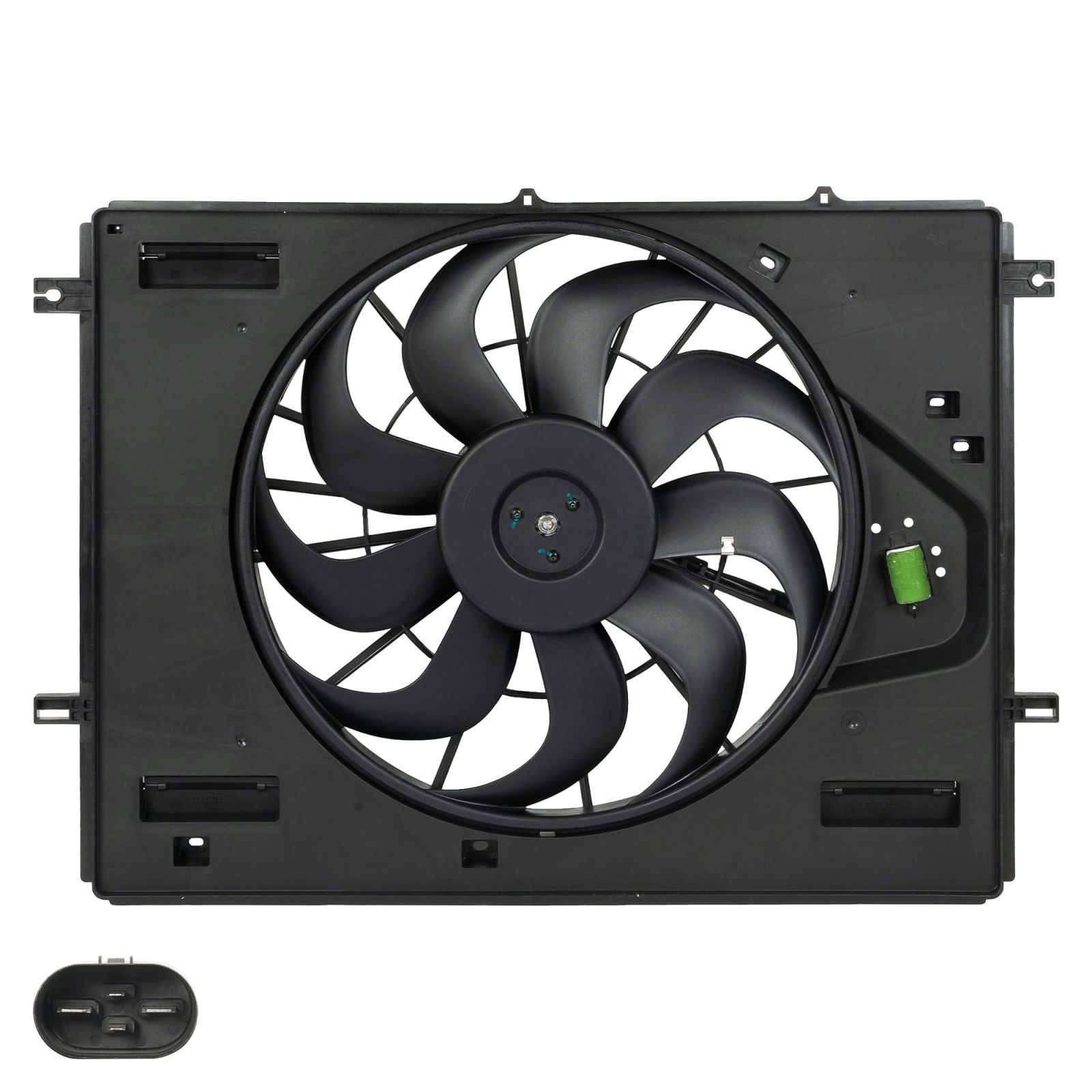 Вентилятор радиатора, для Чанган UNI-K 2020- 2.0T oem 1308010CR01, CD569F2801040500 арт LFK3049