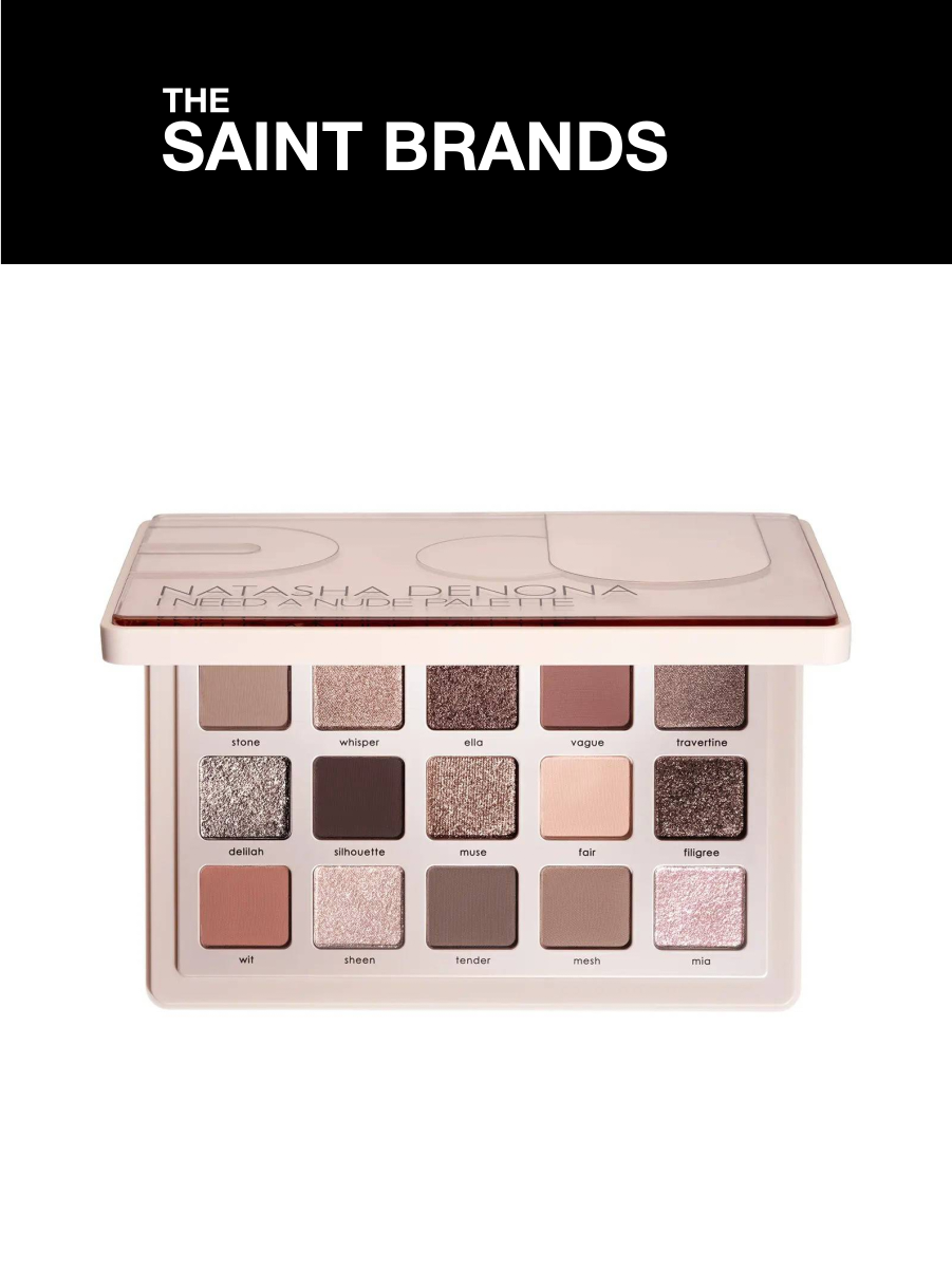 Тени для век Natasha Denona I NEED A NUDE EYESHADOW PALETTE 15 оттенков