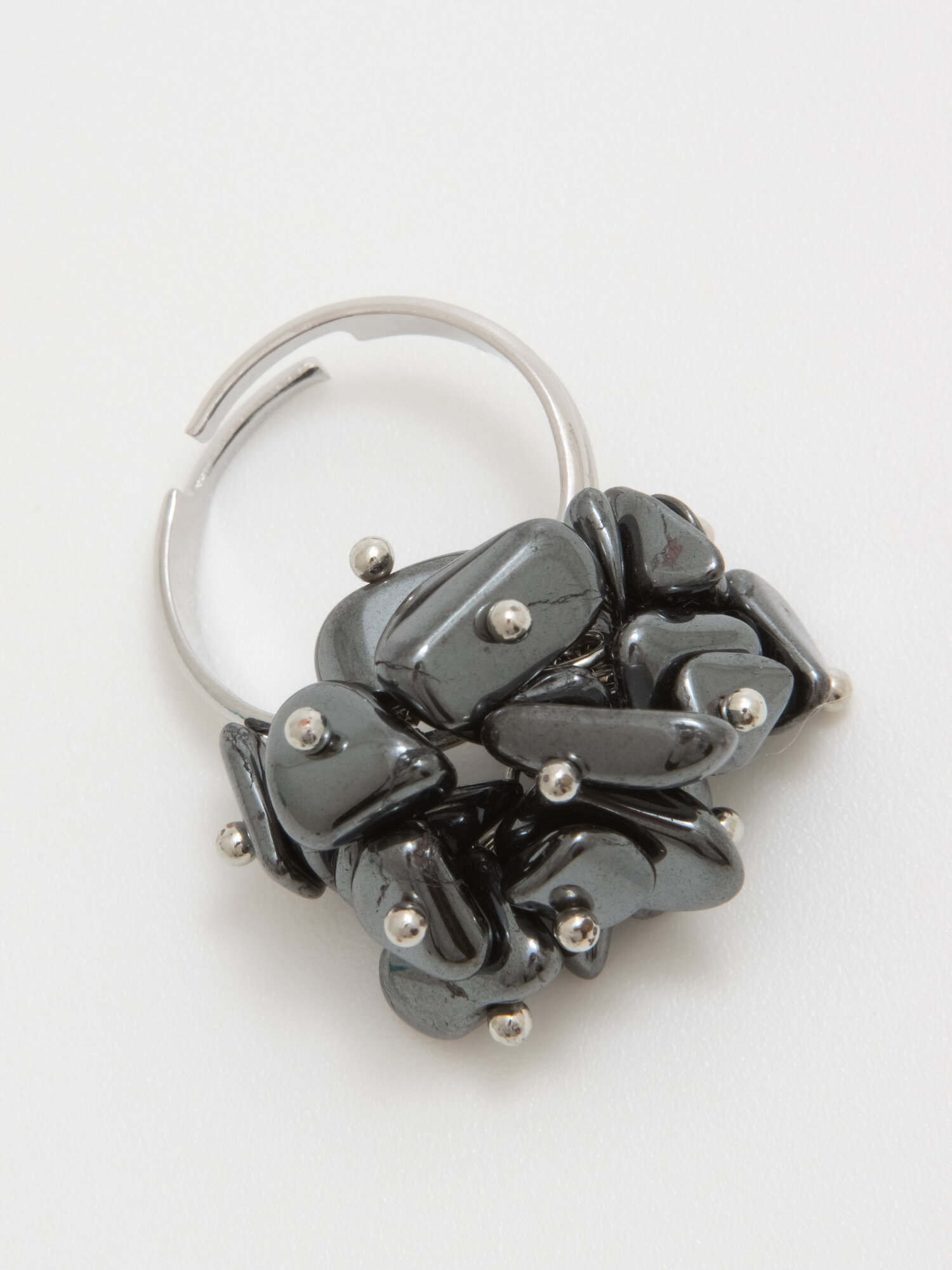 Кольцо, гематит