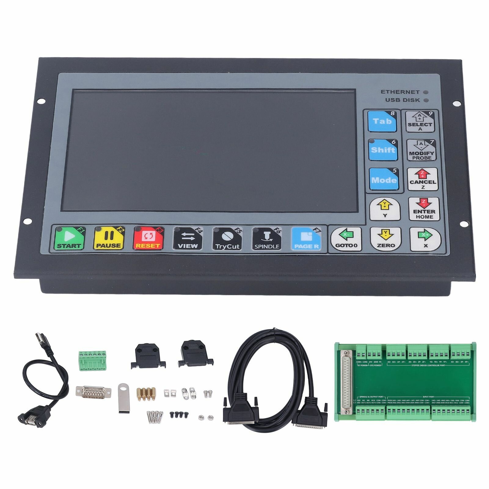 Автономный 4-осевой контроллер движения ЧПУ DDCSV4.1 (комплект)