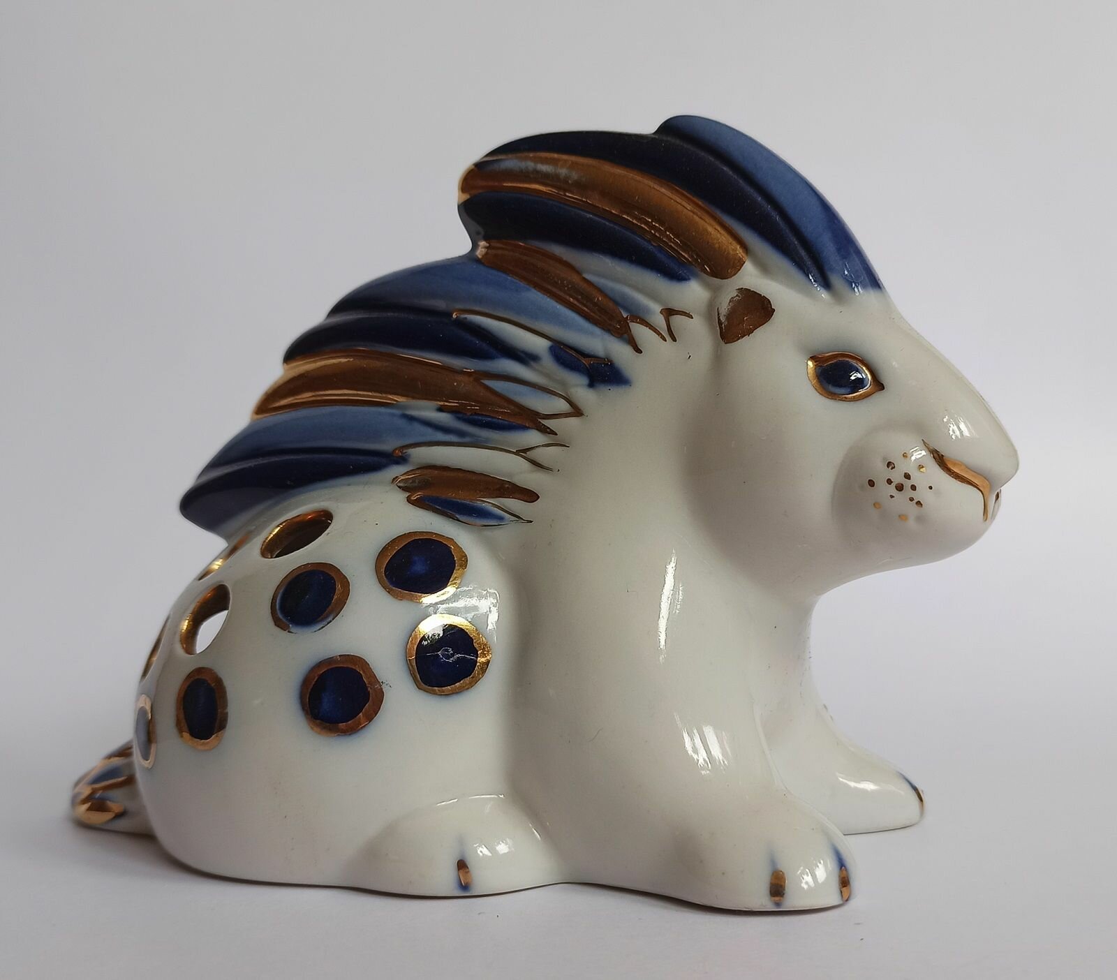 Статуэтка "Дикобраз" Фарфор ЛФЗ, СССР, 1970-1980