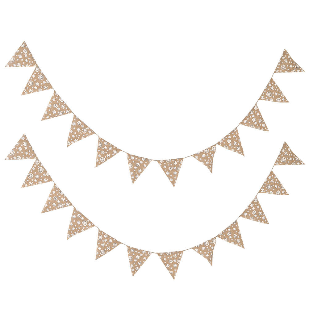 2 шт. рождественских баннеров с рисунком снежинок, подвесные флажки, самодельные гирлянды для декора вечеринки по случаю дня рождения