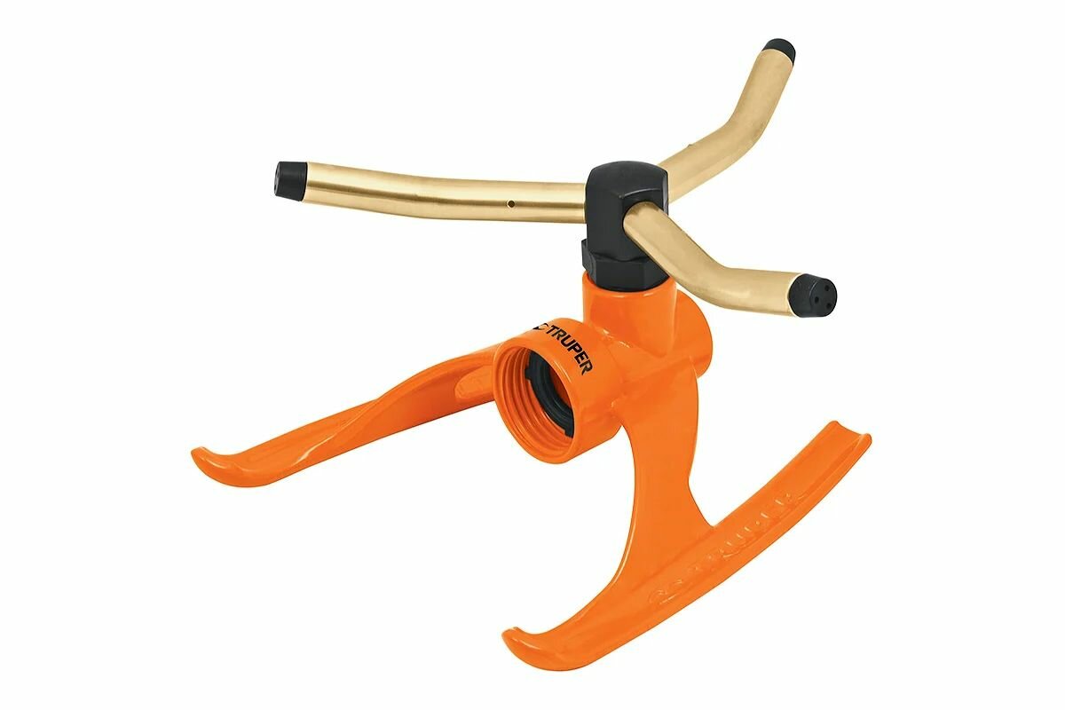 Ороситель Truper спринклерный ротационный, сопла из латуни, раб. дав. 2,8-3,5 атм 10307