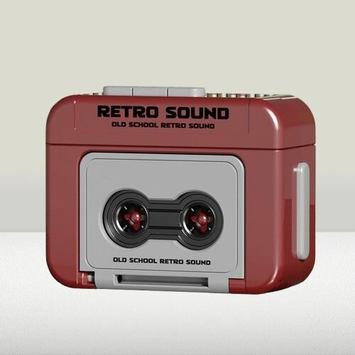 Мини-винтажный брелок для записи, может записывать и воспроизводить музыку