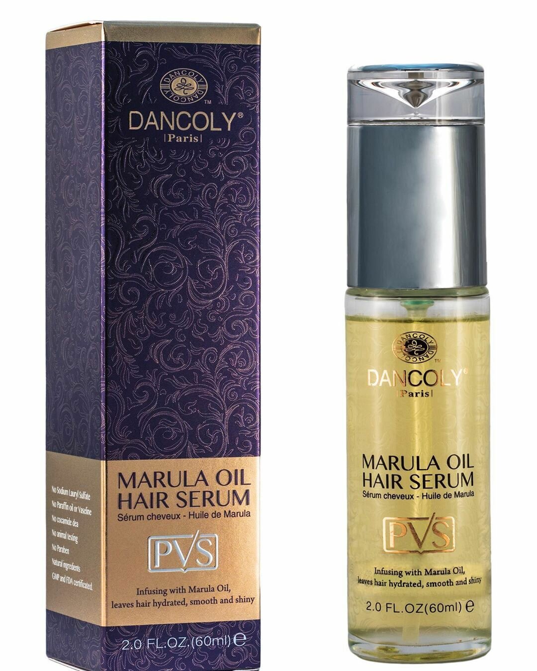 Angel Professional Dancoly Сыворотка для волос с маслом Марулы несмываемая Marula Oil Hair Serum, 60 мл