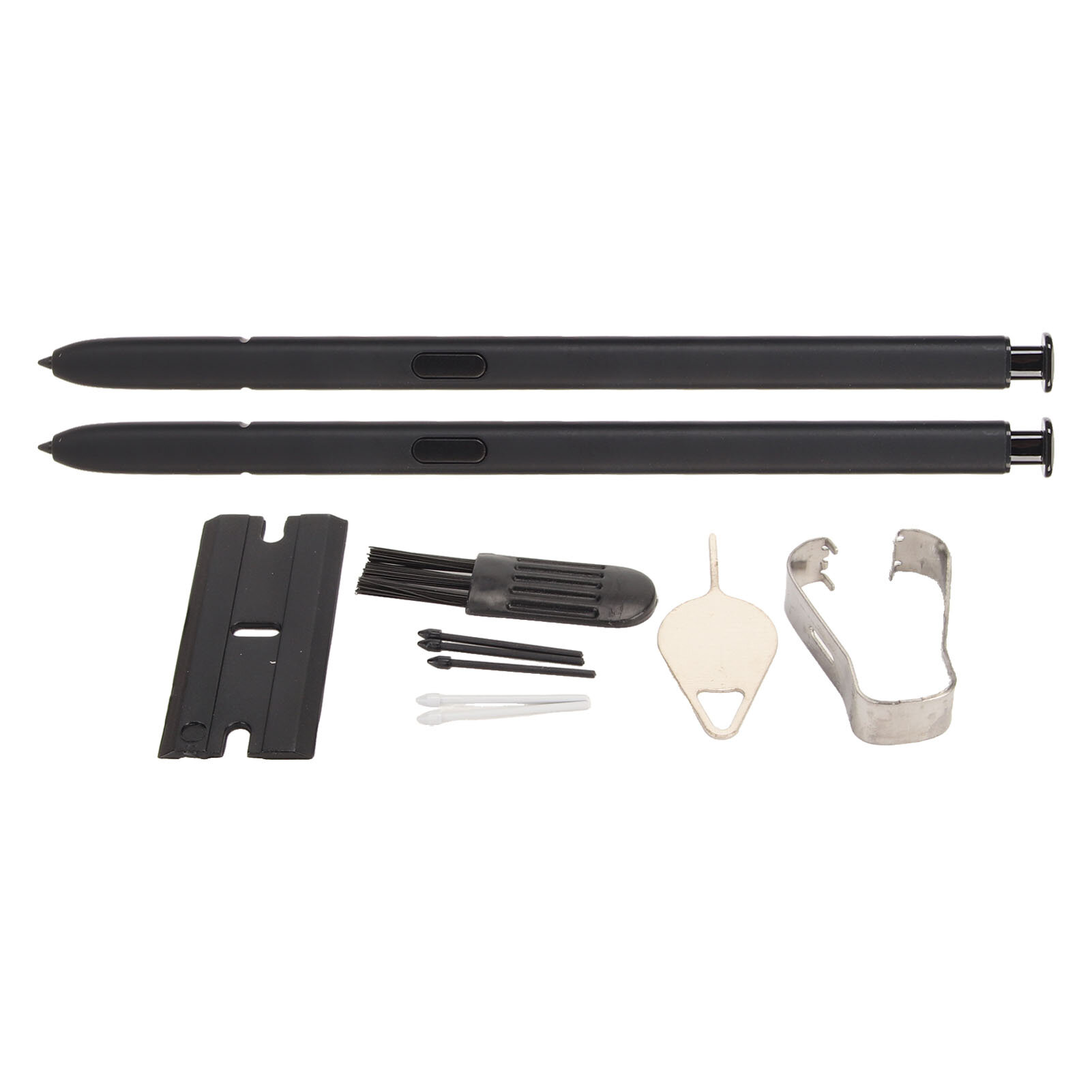 Стилусы для сенсорных экранов, высокоточные, с наконечниками, для Samsung Galaxy S23 Ultra, без Bluetooth, черные.