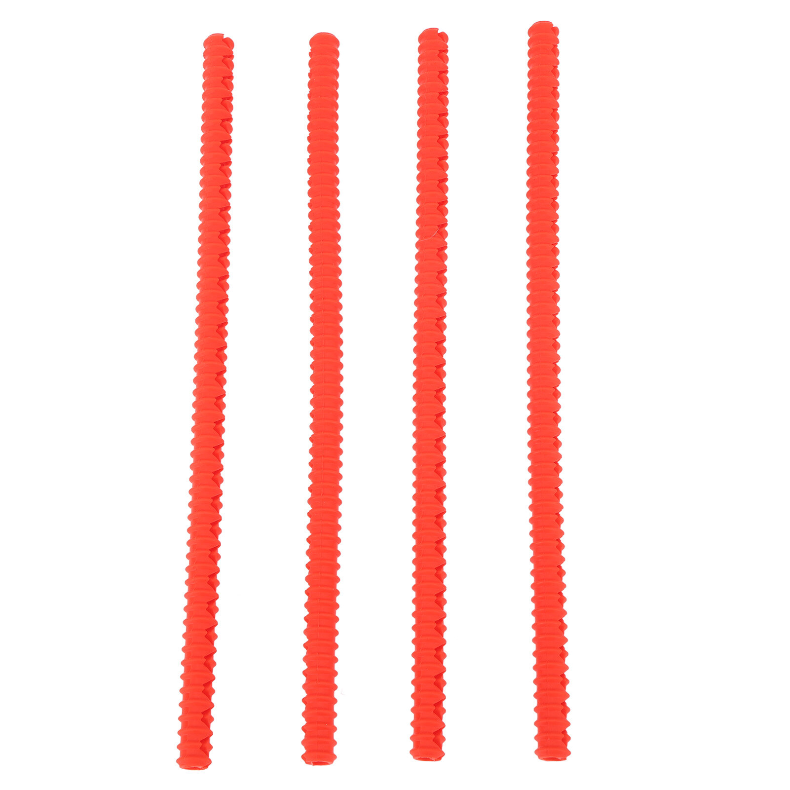 4 шт, защита для стойки для духовки, термостойкая силиконовая крышка с краями, аксессуары для духовки для кухни, ресторана, красный