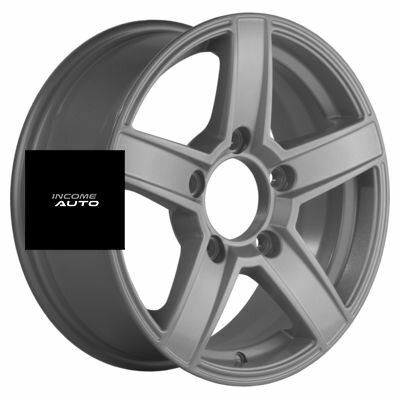 Диск Khomen Wheels KHW1614 (Niva 4x4 Bronto) 6x16 5x139.7 ET35 D98.5 серебристый