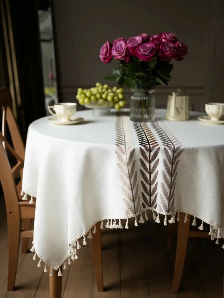 Estetica Home Скатерть Лён 110x110см