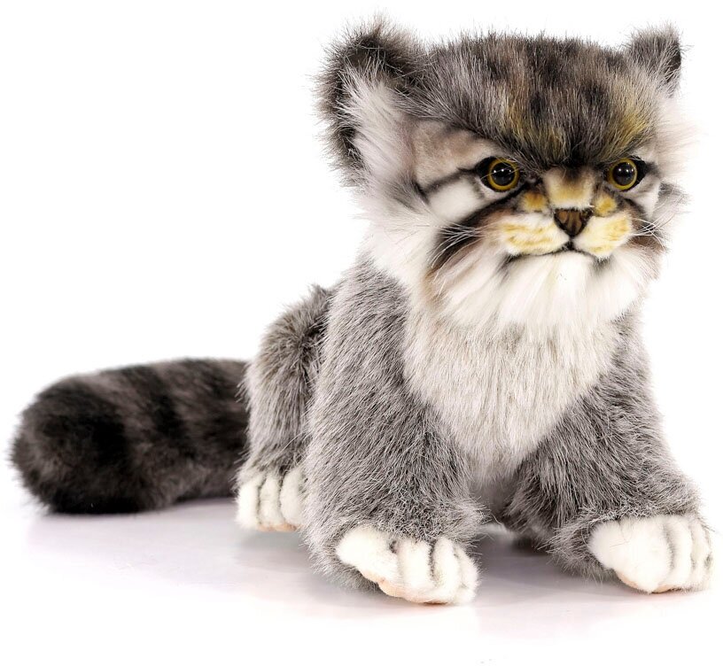 Реалистичная мягкая игрушка Hansa Creation, 7299 Котенок манула, 17 см