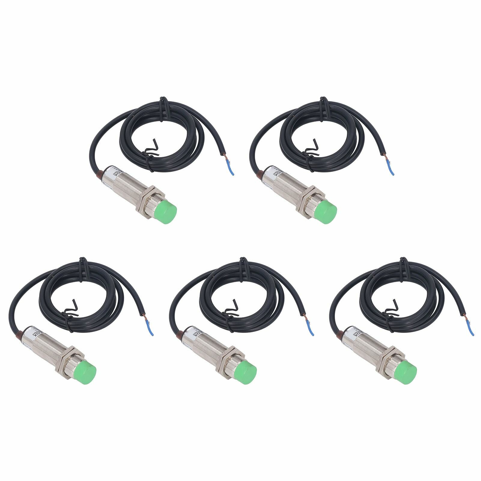 Индуктивный датчик приближения M18 Бесконтактный красный светодиод, 2-проводной нормально закрытый датчик приближения, 10 36 В постоянного тока