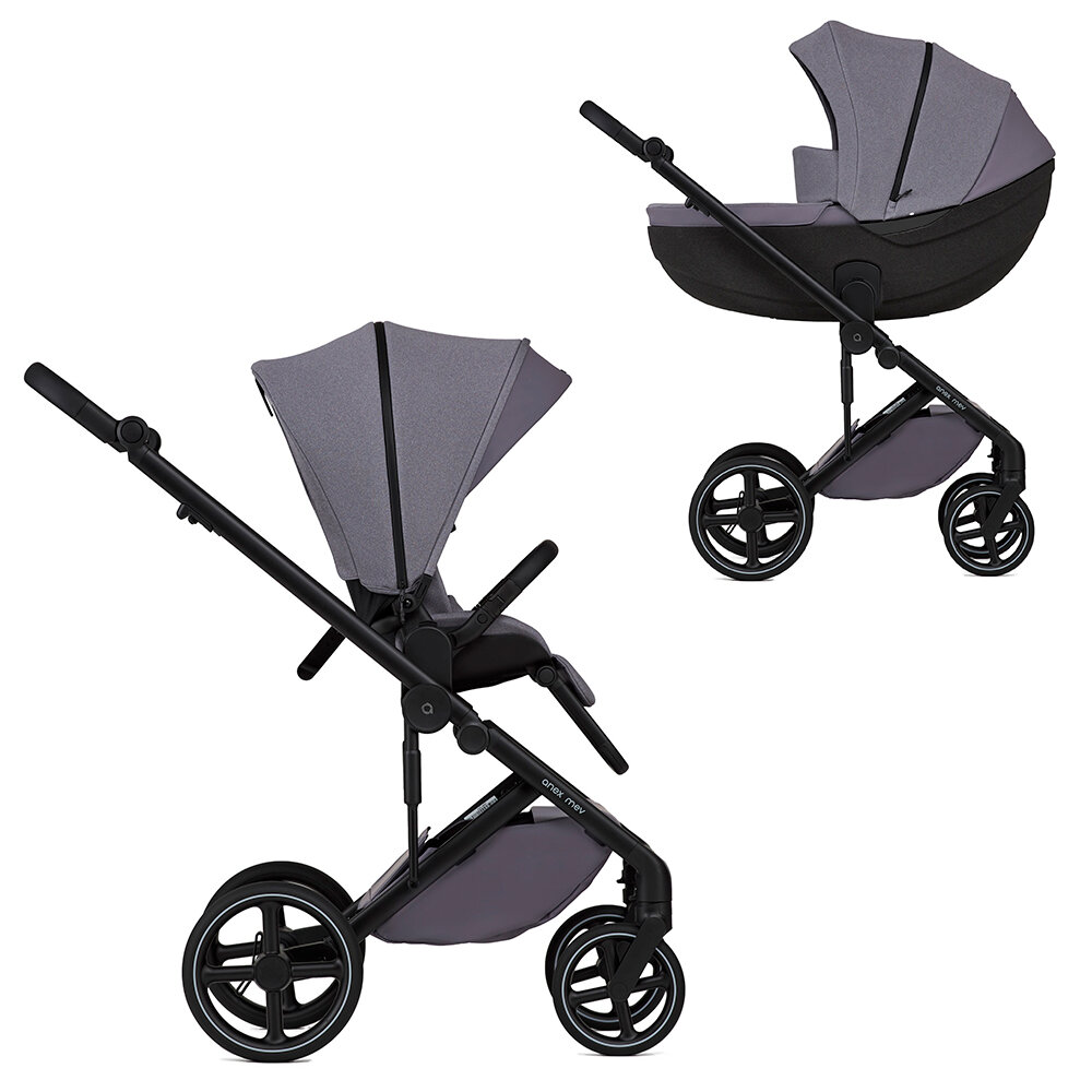 Детская коляска 2в1 Anex Mev, цвет Toon (Лавандовый), артикул производителя mo-02