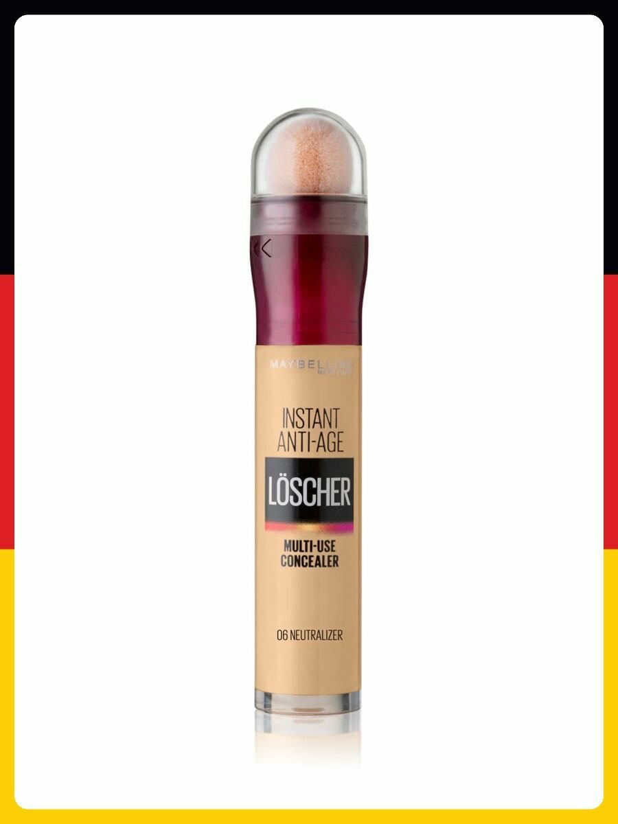 Консилер Maybelline New York Instant Anti-Age Loscher 6 Neutralizer, 6.8 мл