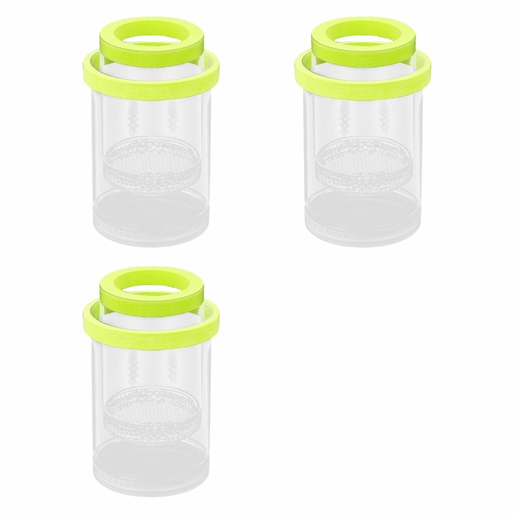 Аквариум, Инкубационный ящик для аквариума для разведения гуппи - маленький зеленый, 3 шт.