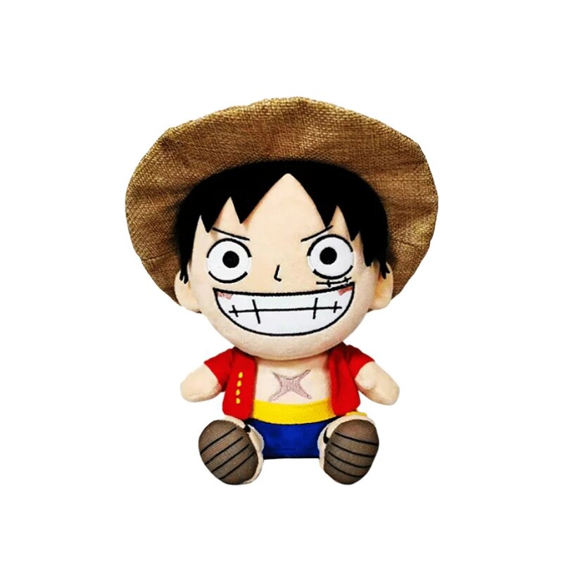 Плюшевая игрушка Луффи из One Piece, 25см, Коричневый