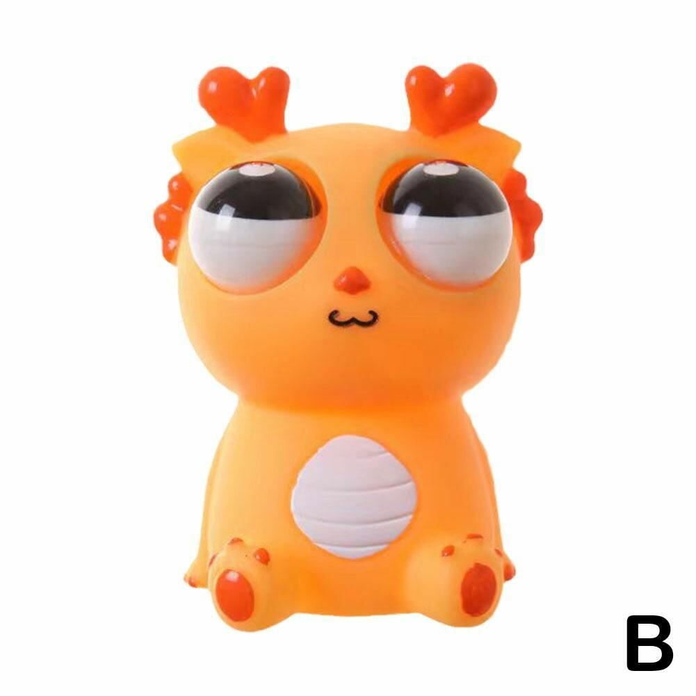 Сквиш. Дракончик Антистресс игрушка с выпученными глазами. Символ 2025 года.