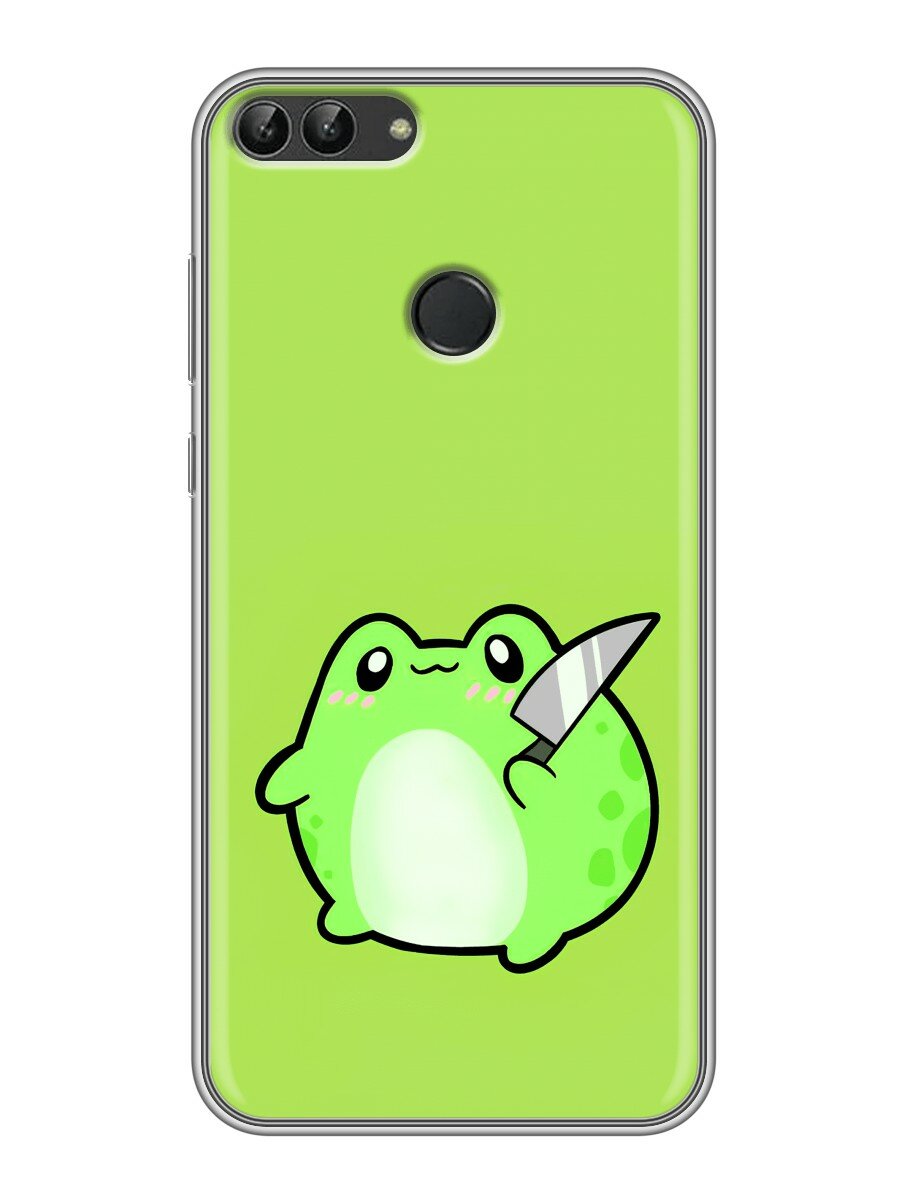 Чехол для Huawei P Smart 2018 с принтом Смешной принт (Хуавей П Смарт 2018)