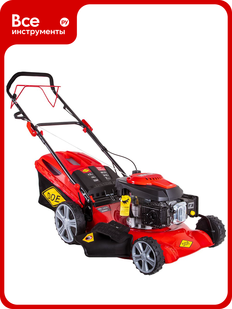Бензиновая газонокосилка DDE LM 46-60 D 246-647, Мотор отличается надежностью и производительностью