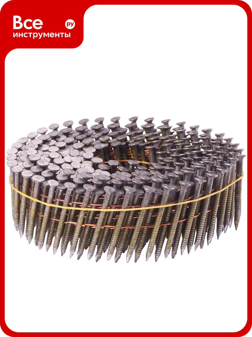 Барабанный, MAINPACK, гвоздь MAINPACK 2,5/35 мм кольцевая накатка MP-650318