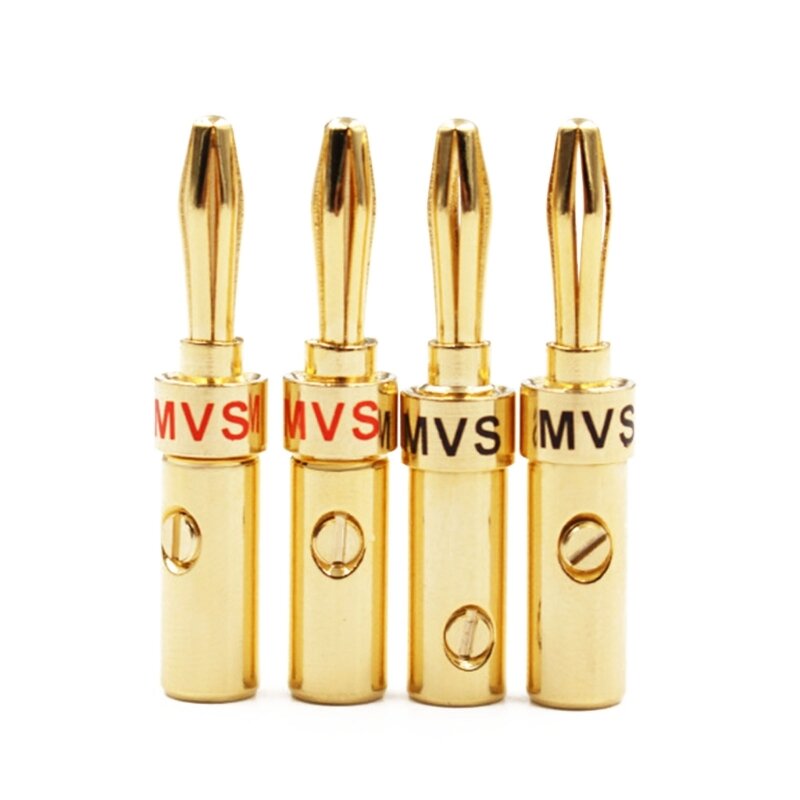 Клеммные колодки усилителя мощности звука 4 ММ, разъем типа "банан"-позолоченный