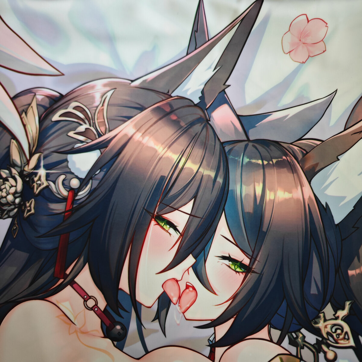 MISAKI1987 Honkai: Star Rail Tingyun Fugue Хонкай: Звёздный рельс Аниме подушка типа дакимакура 2way Tricot 150cm*50cm