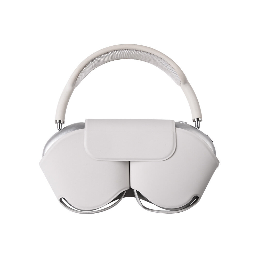 Совместимый чехол для наушников Apple, защитный чехол для AirPods Max, кожаный чехол для наушников, силиконовый защитный чехол, оболочка для наушников