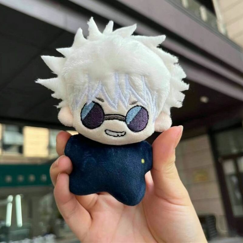 Аниме мягкая игрушка кулон 10см Магическая битва Сатору Годзе/Jujutsu Kaisen Satoru Gojo