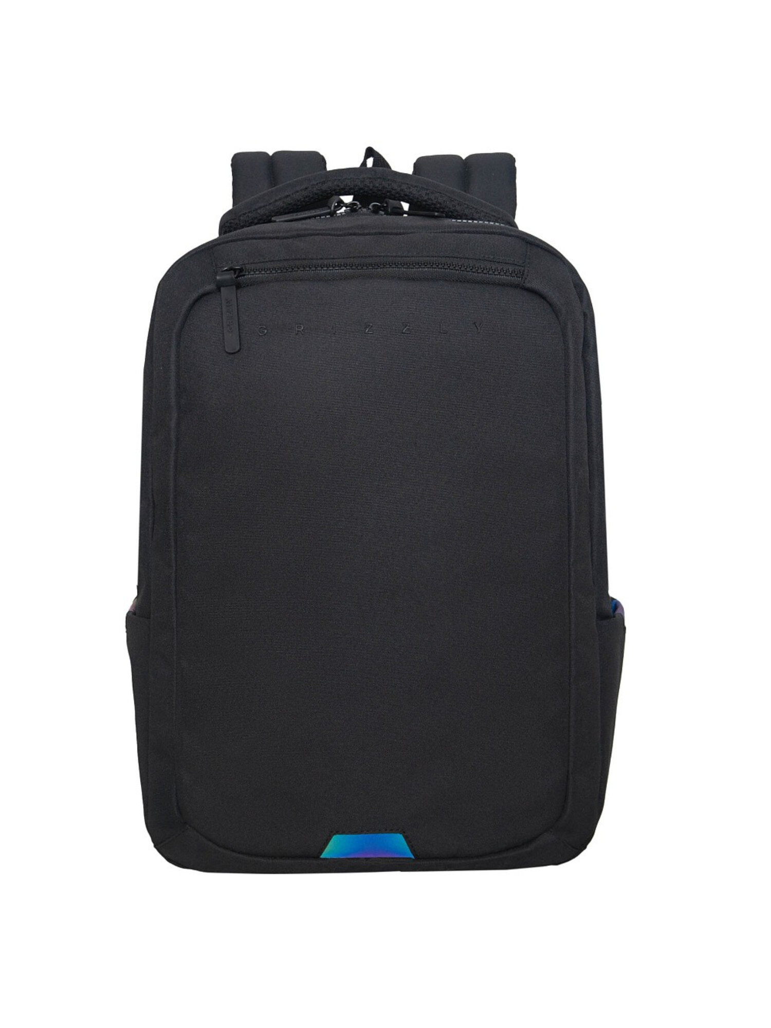 Рюкзак городской молодежный GRIZZLY, RU-534-1, черный - черный, 29х41,5х18
