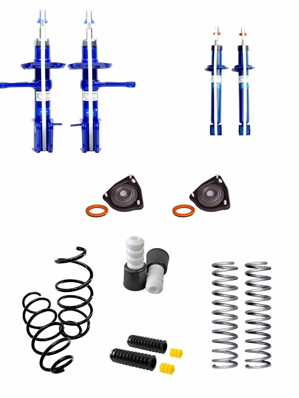 Полный комплект стоек DEMFI Гранта 2191 "комфорт"