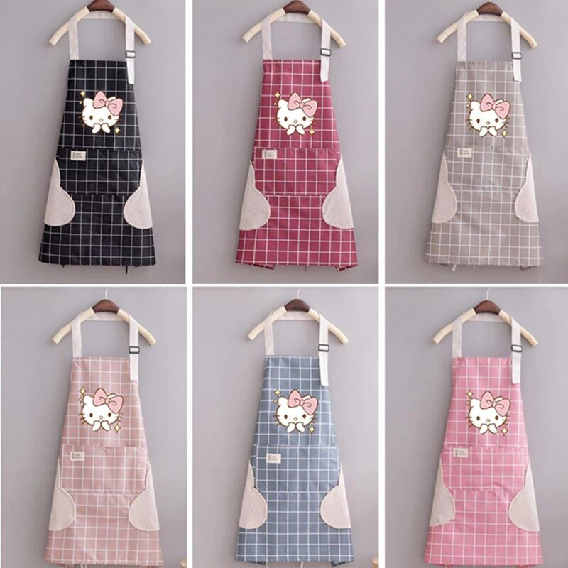 Фартук MINISO Hello Kitty Водонепроницаемый и маслостойкий Страпон — фото 1
