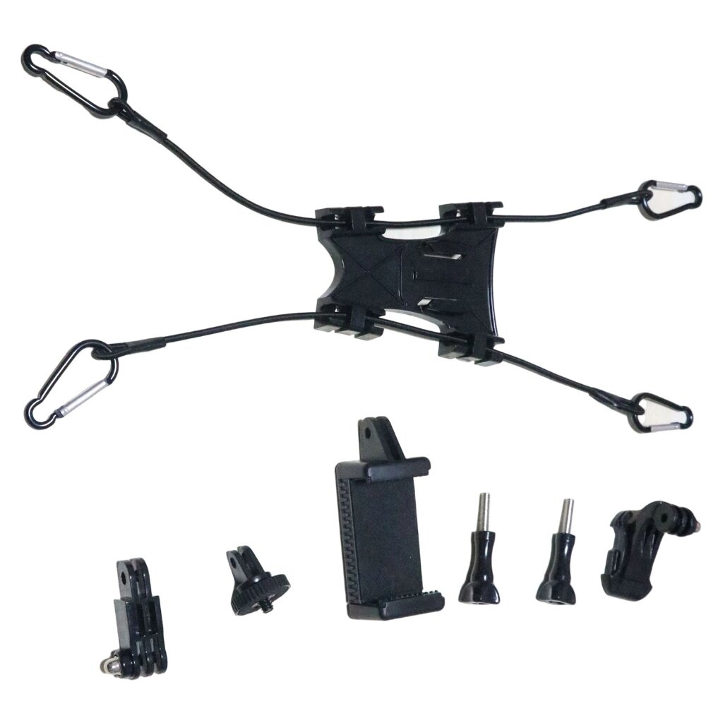 Наружный кронштейн аксессуары для спортивной камеры держатель мобильного телефона-вращение на 360 градусов тип B черная пряжка