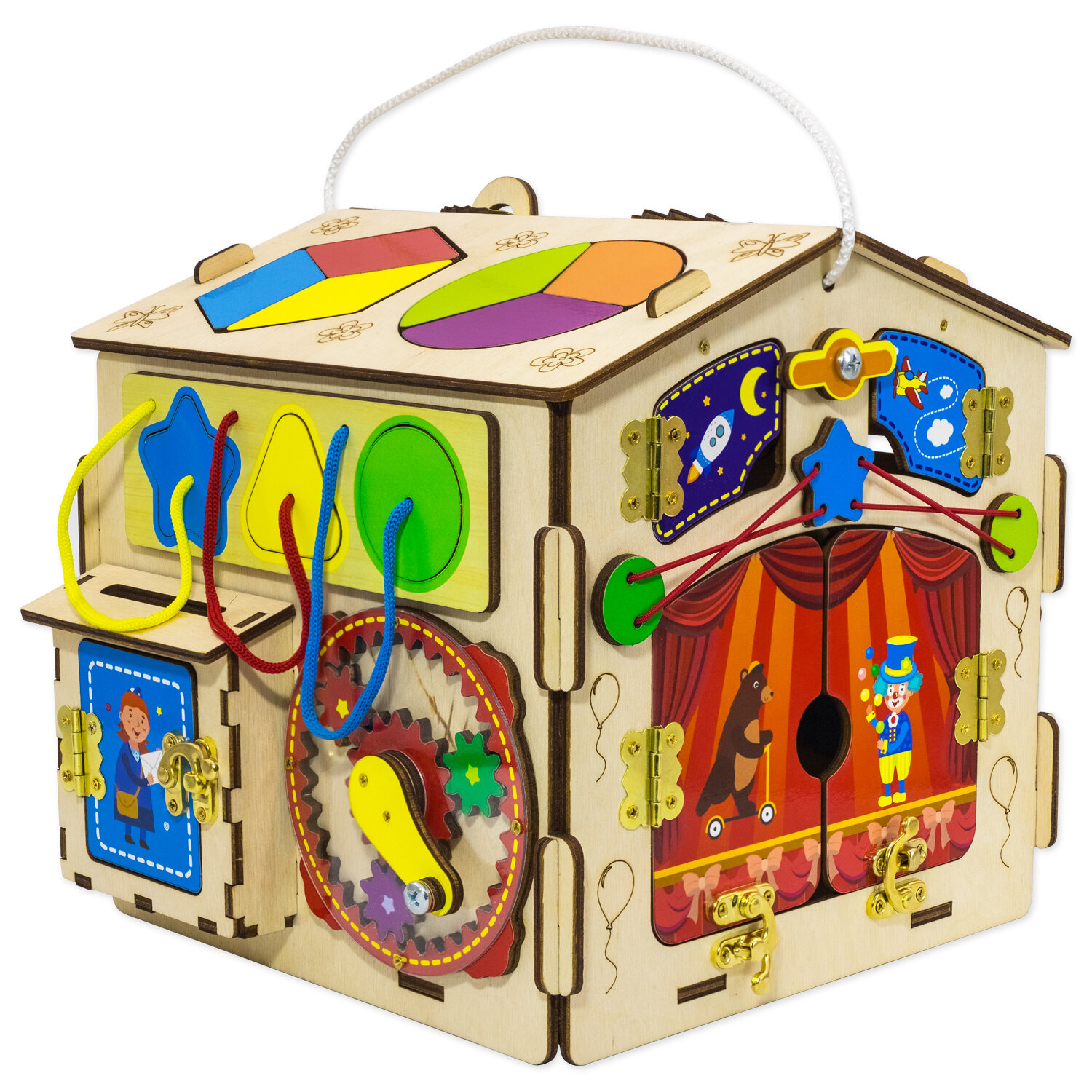 Игрушка Alatoys бизиборд