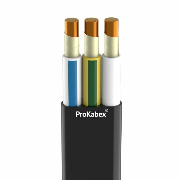 Кабель ВВГ-Пнг(А)-FRLS 3х1.5 ОК (N PE) 0.66кВ (уп.100м) Кабэкс ТХМ00395287